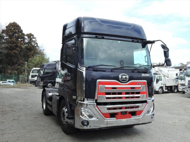 UDトラックス 大型トラクタ（シングル） - 【車検令和5年10月迄】460馬力！ハイルーフ★リアエアサス・第五輪11.5t