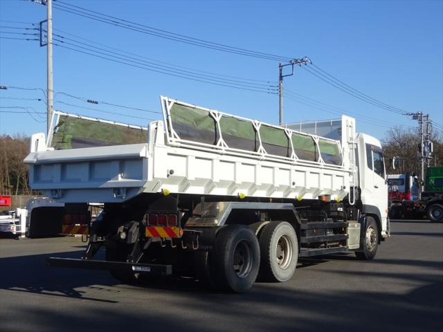 UDトラックスクオン 大型ダンプ - 22tダンプ★荷台L：6．30m、W：2．20m・リターダ・自動シート・新明和製