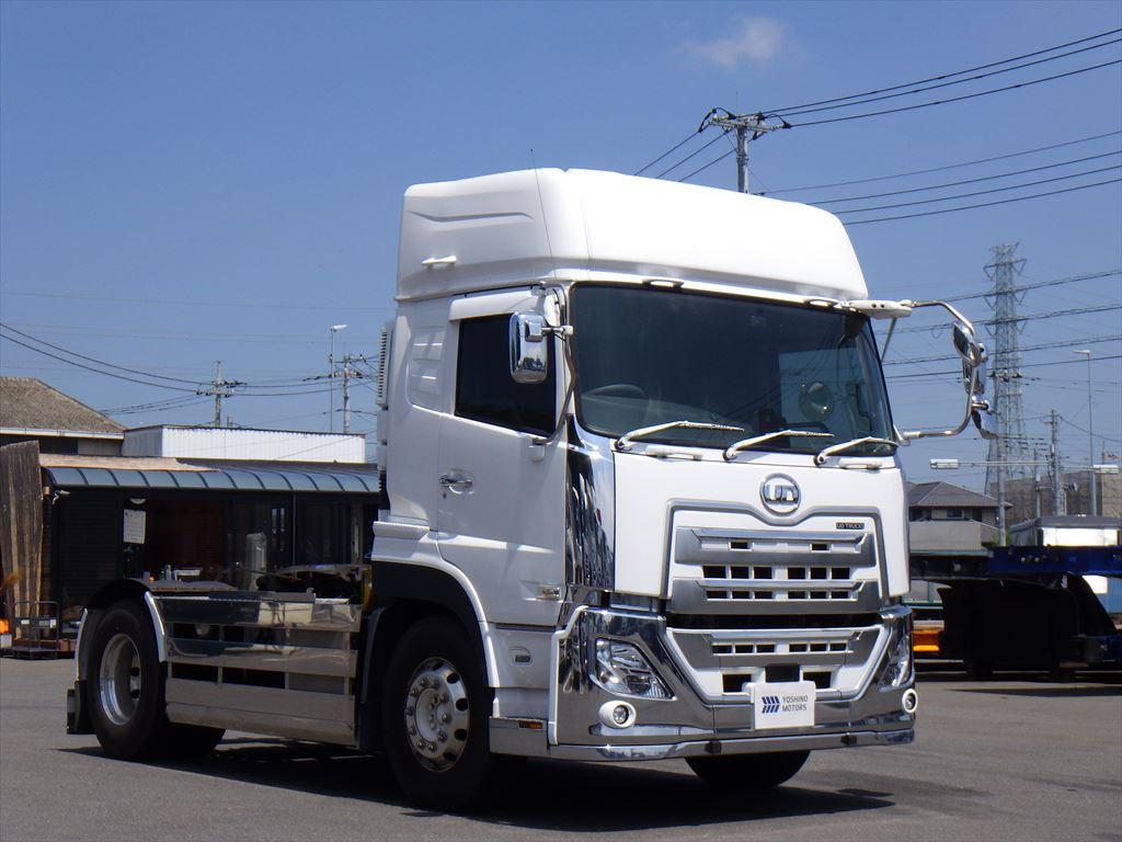 UDトラックス 大型トラクタ（シングル） - 460馬力！ハイルーフ★リアエアサス・第五輪11．5t